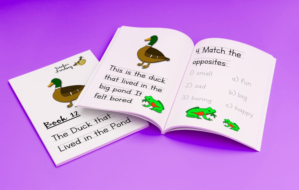 Book 12: The Duck that Lived in the Pond - Teacher Lindsey