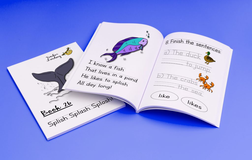 Book 26: Splish Splash Splosh - Teacher Lindsey